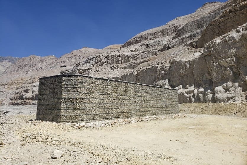 Geotrel ® - Muros de malla metálica